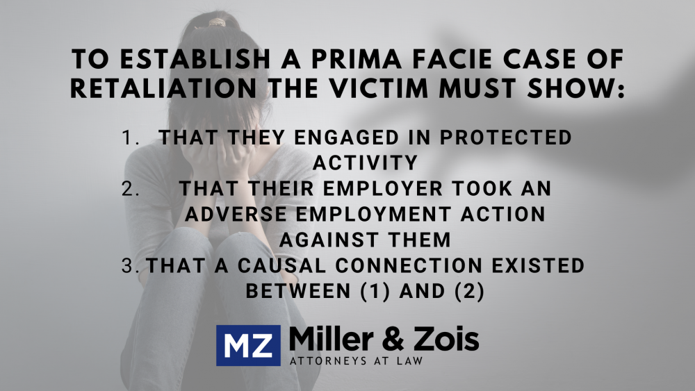 Retaliation After Sexual Harassment Claims in Maryland — Maryland ...